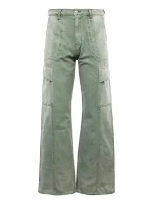 Rhude Canvas Cargo Pants - Green