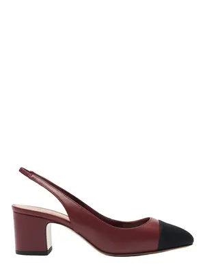 SCAROSSO 65mm Miranda Pumps - Red