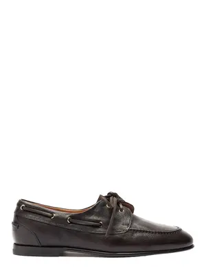 SCAROSSO Scarosso Ginevro Loafers Brown