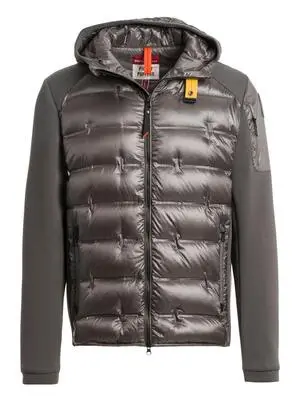 PARAJUMPERS Contrasting-Fabric Jacket Grey