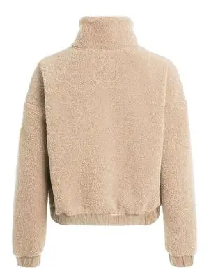 PARAJUMPERS Fleece-texture Logo-patch Jacket