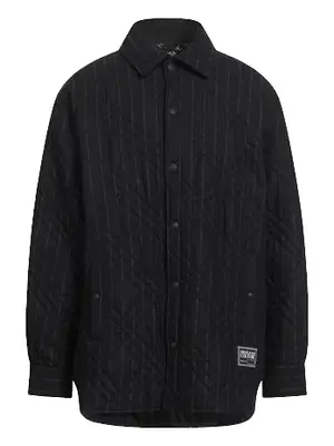 Versace Shirt Size Wool, Polyester, Viscose, Polyamide, Elastane - Black