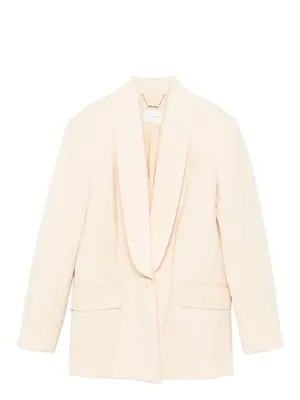 Zimmermann Illustration Blazer - Yellow