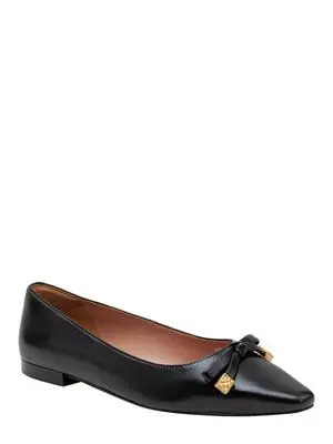 Linea Paolo Linea Paolo Nicolis Leather Flats Black