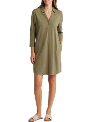 Tommy Bahama Ashby Isles Cotton Jersey Polo Dress - Tea Leaf