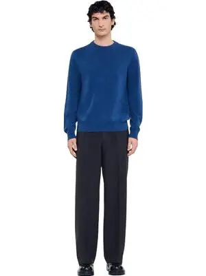 Sandro Cashmere Sweater - Blue Prusse