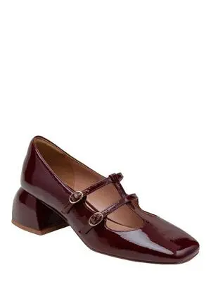 Linea Paolo Linea Paolo Maurice Mary Jane Pump Burgundy
