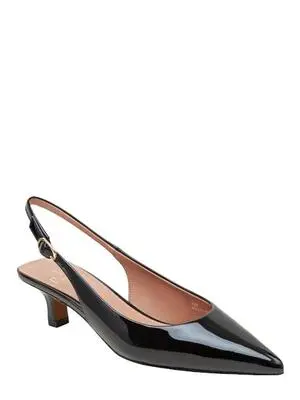 Linea Paolo Cecil Slingback Pumps - Black