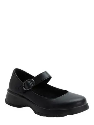 ALEGRIA BY PG LITE Jazmine Mary Jane Shoe - Black Nappa