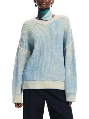 Desigual Vancouver Crewneck Sweater - Blue