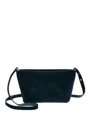 Proenza Schouler Bond Suede Shoulder Bag - Deep Navy