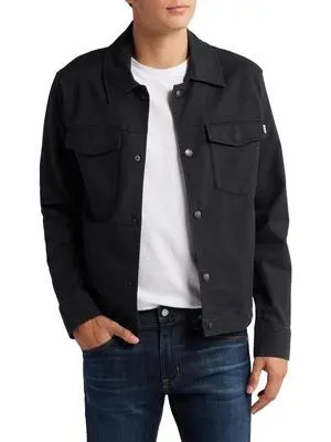 DL1961 Vaughn Trucker Jacket - Black Onyx Dynamic