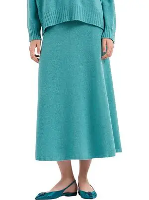 Emporio Armani Seamless Knit Skirt - Jade