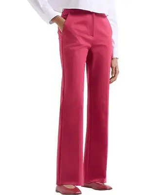 Emporio Armani Flare Leg Trousers - Raspberry