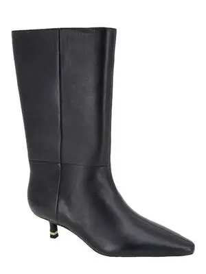 KENNETH COLE Kenneth Cole Meryl Pointed Toe Boots Black Leather