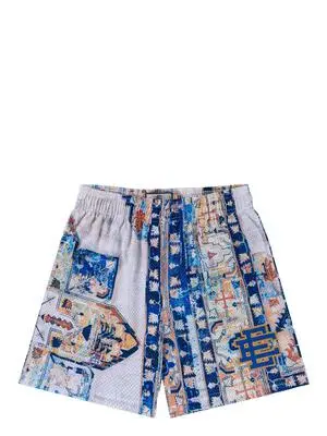 ERIC EMANUEL Ee Basic Rug Print Short - White/blue