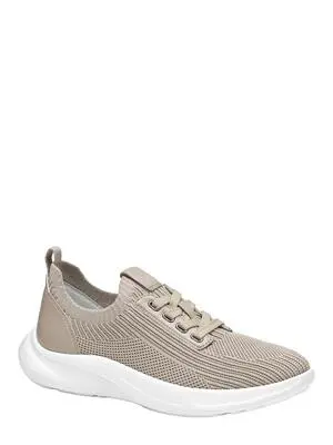 Johnston & Murphy Escape Knit Sneakers - Taupe Knit
