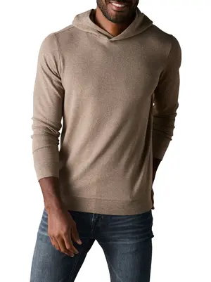 THE NORMAL BRAND Puremeso Essential Hoodie - Taupe