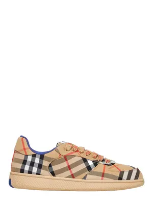 Burberry Lace-up Sneakers - Beige