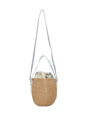 Chloé Chloé Mini Bucket Bag Blue 1