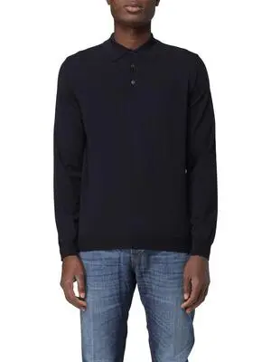 ZANONE Polo Shirt Men Blue