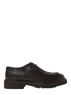 DOUCAL'S Leather Brogue Shoes - Dark