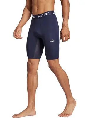 Adidas Techfit Compression Training Short Tights - Legend Ink