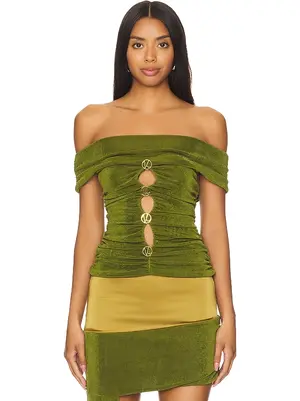KHANUMS Off-The-Shoulder Top