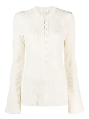 CHLOÉ Chloé Embroidered Wool Jumper