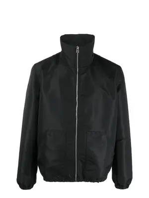 Alexander McQueen Logo Bomber Jacket - Black