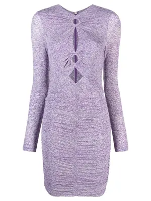 Isabel Marant Jana Mini Dress - Purple
