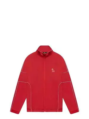 OVO Wind Tech Reflective Track Jacket - Red