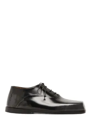 Marsèll Musetto Patent-leather Oxford Shoes - Black