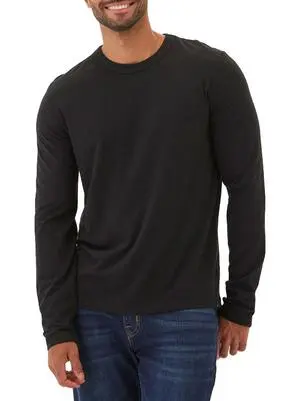 THREADS 4 THOUGHT Tucker Long Sleeve T-shirt Black