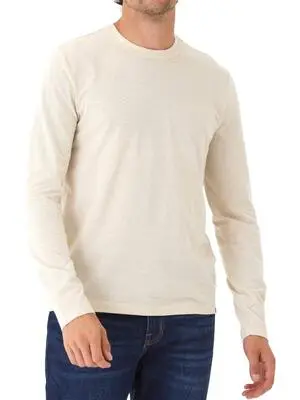 THREADS 4 THOUGHT Tucker Long Sleeve T-shirt Tapioca