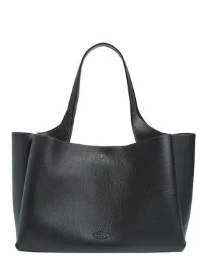 TOD'S Tod's Apa Leather Tote Nero