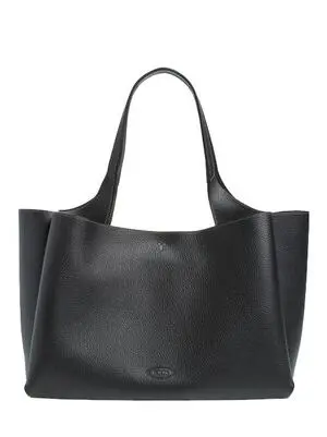TOD'S Tod's Apa Leather Tote Nero