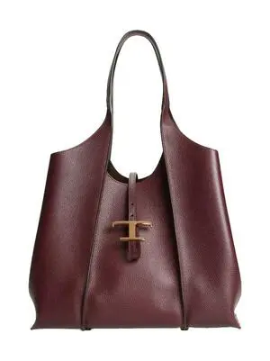 TOD'S Tod's Medium Shopping Tote Bordeaux Scuro