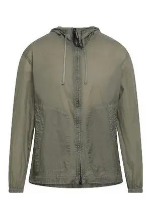 C.P. COMPANY C.P. Company Hooded Zip-Up Windbreaker Jacket Green
