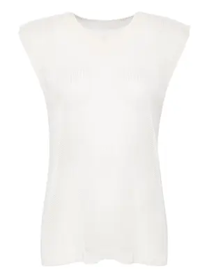 ISSEY MIYAKE Pleats Please Issey Miyake Tatami July Tank Top