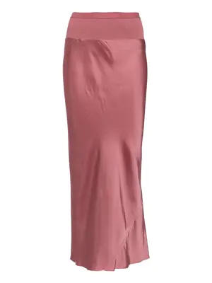 Rick Owens Rick Owens Calf Bias Skirt Pink
