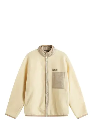 A.p.c. Ewan Wool Fleece Jacket - Light Yellow