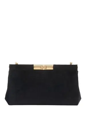 DOLCE & GABBANA Dolce&Gabbana Medium Marlene Velvet Shoulder Bag
