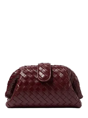 Bottega Veneta Bottega Veneta Lauren 1980 Intrecciato Clutch Red