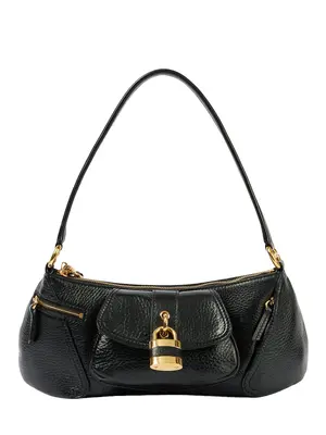 Chloé The 99 Leather Shoulder Bag Black