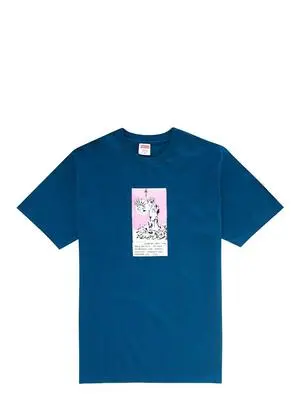 Supreme Liberty Tee Shirt Indigo