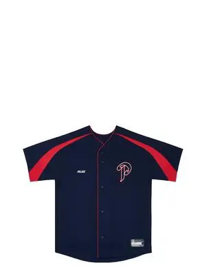 PALACE P Paseball Jersey - Navy Blue