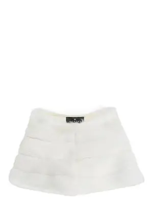 Gorski Reversible Shearling Cape - White
