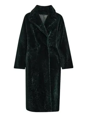 Gorski Gorski Reversible Shearling Coat Emerald