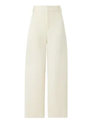 LIBEROWE Alba Wool-blend Tweed Pants - Ivory